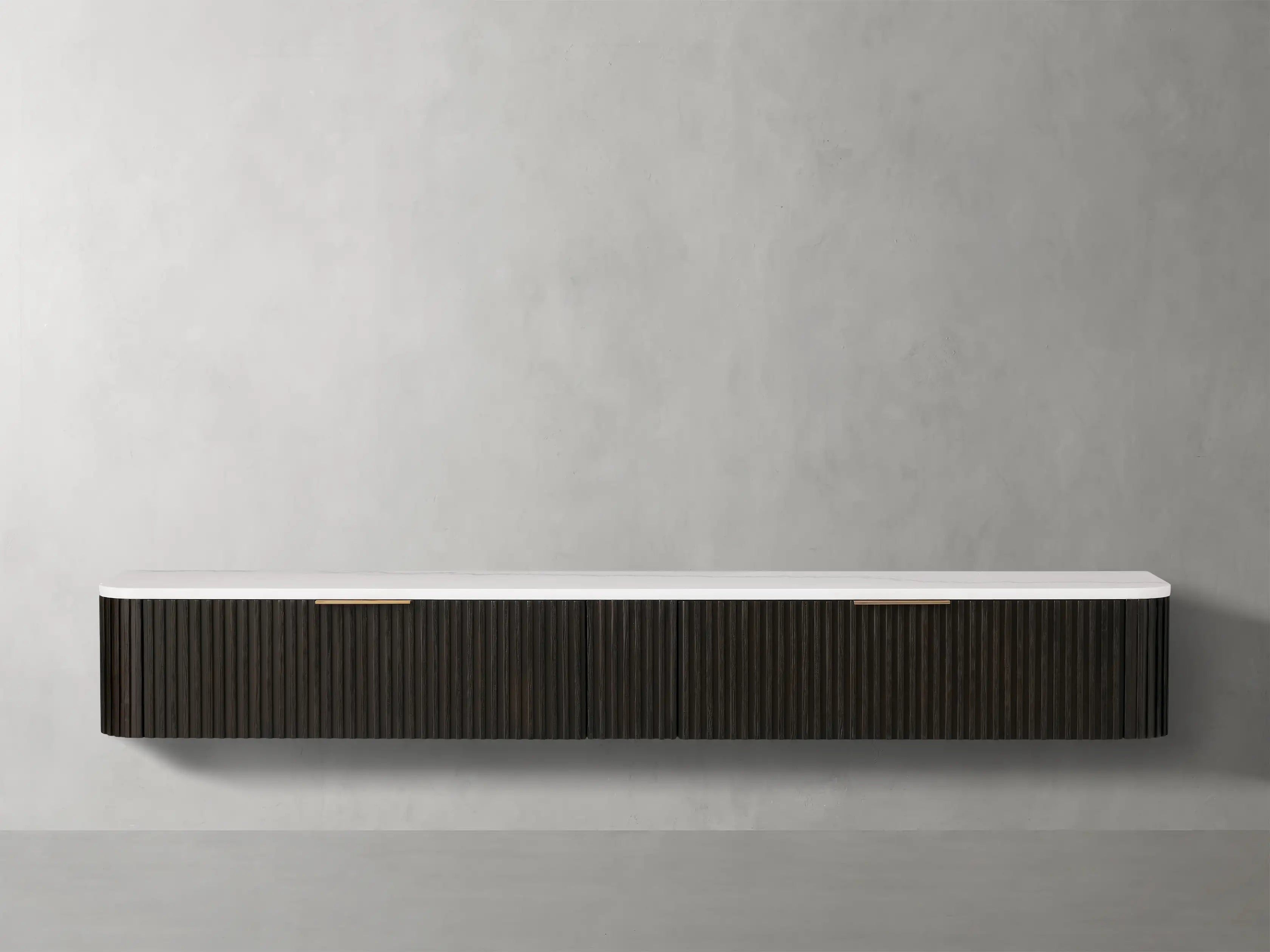 Finnley Wall Mounted Media Console,ARHAUS,Modern Media Console