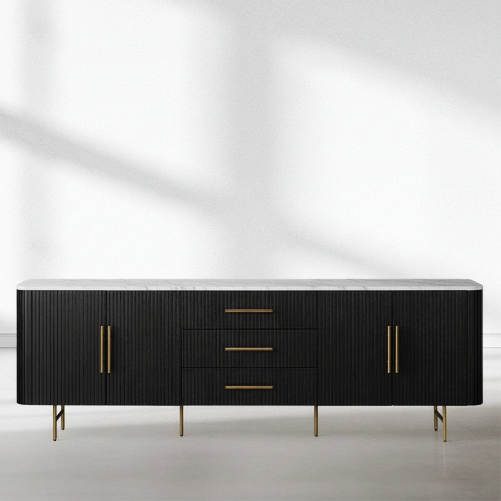 Finnley Sideboard with Drawers,Modern furniture sideboard with drawers